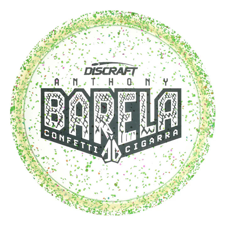 Discraft Anthony Barela CryZtal Confetti Cigarra – Disc Golf Deals USA