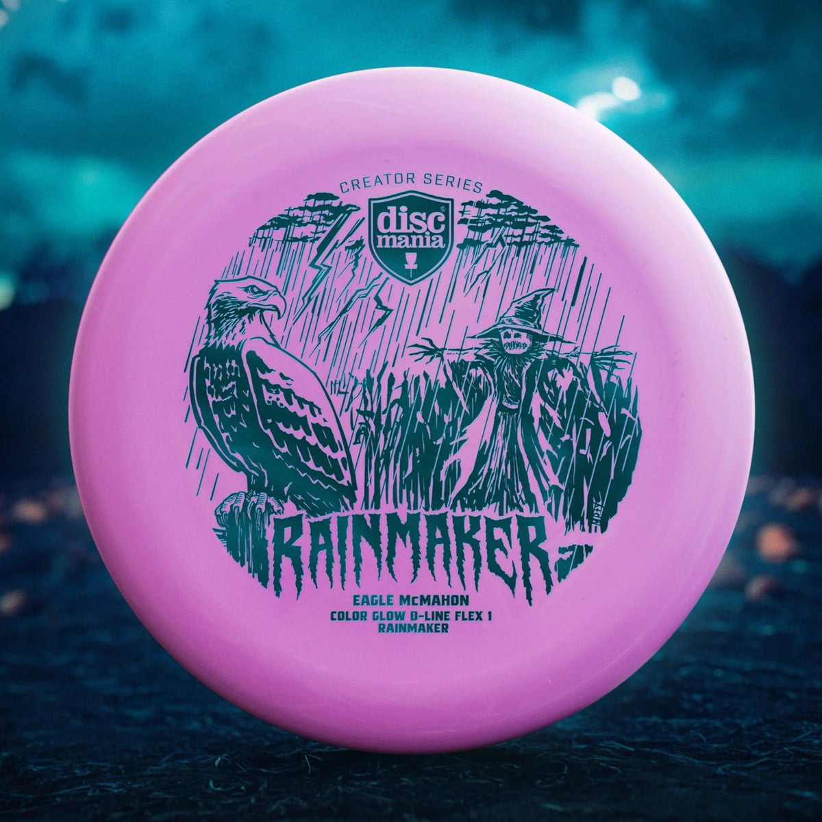 Discmania Eagle McMahon Color Glow D-Line Rainmaker (Flex 1) – Disc ...
