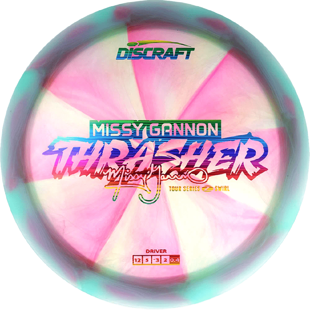 Discraft Missy Gannon Z Swirl Thrasher (2025 Tour Series) – Disc Golf ...